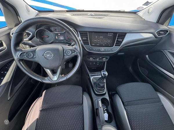 Zils Opel Crossland X 2017 Kauņa, ar dzinēja tilpumu 1.20 L un nobraukumu 140 tūkst. km par 8450 €, foto 9 vietnē AUTOMOTO.COM.LV