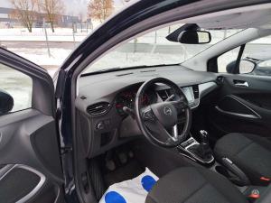 Blue Opel Crossland X 2018 in Kaunas, with an engine capacity of 1.20 L and mileage of 191 thousand km for 6450 €, photo 10 on AUTOMOTO.COM.LV