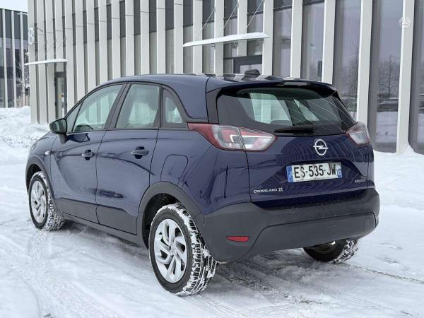 Zils Opel Crossland X 2018 Viļņa, ar dzinēja tilpumu 1.20 L un nobraukumu 127 tūkst. km par 7400 €, foto 3 vietnē AUTOMOTO.COM.LV