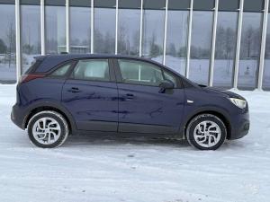 Blue Opel Crossland X 2018 in Vilnius, with an engine capacity of 1.20 L and mileage of 127 thousand km for 7400 €, photo 7 on AUTOMOTO.COM.LV