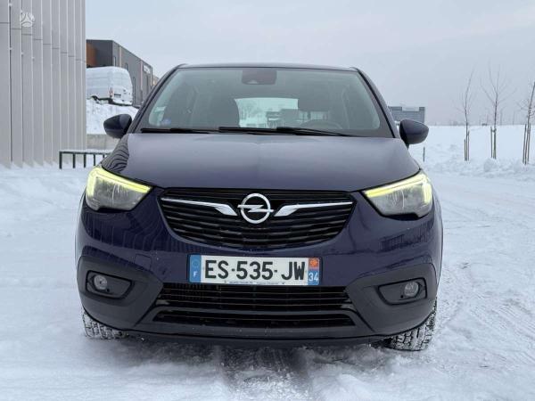 Zils Opel Crossland X 2018 Viļņa, ar dzinēja tilpumu 1.20 L un nobraukumu 127 tūkst. km par 7400 €, foto 9 vietnē AUTOMOTO.COM.LV