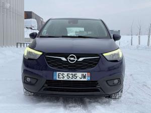 Blue Opel Crossland X 2018 in Vilnius, with an engine capacity of 1.20 L and mileage of 127 thousand km for 7400 €, photo 9 on AUTOMOTO.COM.LV