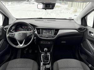 Blue Opel Crossland X 2018 in Vilnius, with an engine capacity of 1.20 L and mileage of 127 thousand km for 7400 €, photo 11 on AUTOMOTO.COM.LV