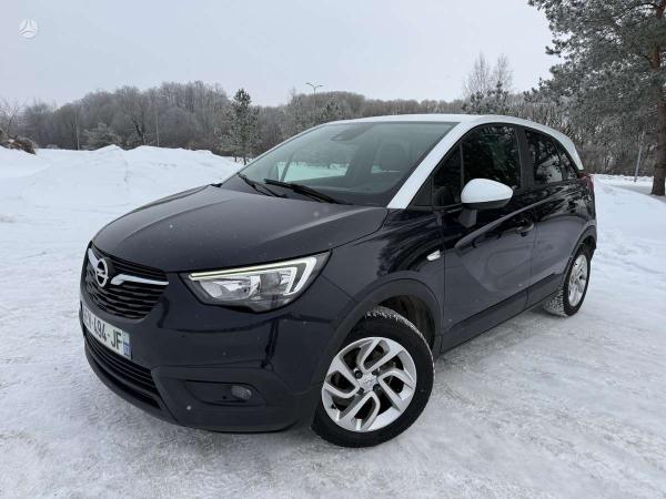 Zils Opel Crossland X 2018 Tauragė, ar dzinēja tilpumu 1.56 L un nobraukumu 235 tūkst. km par 7300 €, foto 1 vietnē AUTOMOTO.COM.LV