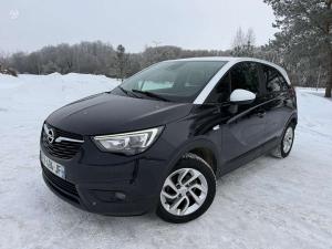 Zils Opel Crossland X 2018 Tauragė, ar dzinēja tilpumu 1.56 L un nobraukumu 235 tūkst. km par 7300 €, foto  vietnē AUTOMOTO.COM.LV
