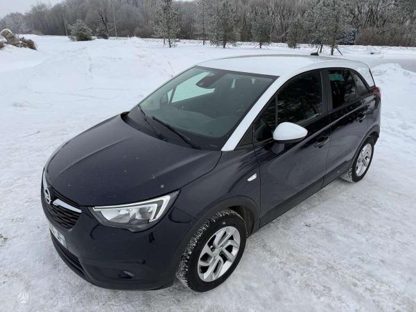 Zils Opel Crossland X 2018 Tauragė, ar dzinēja tilpumu 1.56 L un nobraukumu 235 tūkst. km par 7300 €, foto 2 vietnē AUTOMOTO.COM.LV