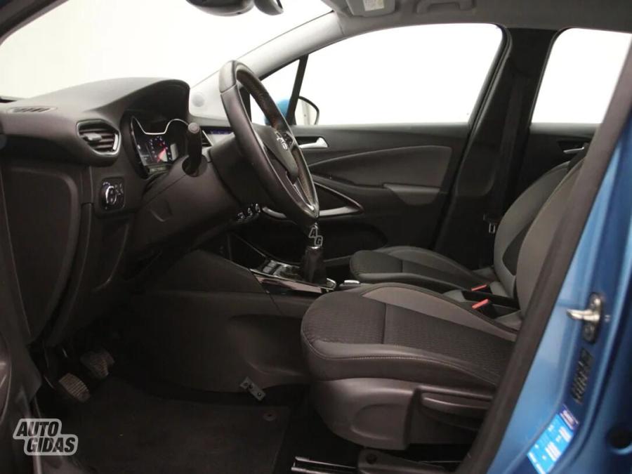 Синий Опель Crossland X 2018 в Вильнюс, объемом двигателя 1.20 л и пробегом 122 тыс. км за 9199 €, фото 5 на AUTOMOTO.COM.LV