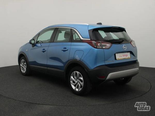 Blue Opel Crossland X 2018 in Vilnius, with an engine capacity of 1.20 L and mileage of 122 thousand km for 9199 €, photo 7 on AUTOMOTO.COM.LV