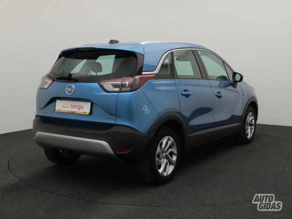 Blue Opel Crossland X 2018 in Vilnius, with an engine capacity of 1.20 L and mileage of 122 thousand km for 9199 €, photo 8 on AUTOMOTO.COM.LV