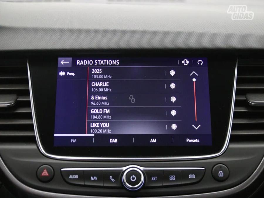 Синий Опель Crossland X 2018 в Вильнюс, объемом двигателя 1.20 л и пробегом 122 тыс. км за 9199 €, фото 23 на AUTOMOTO.COM.LV