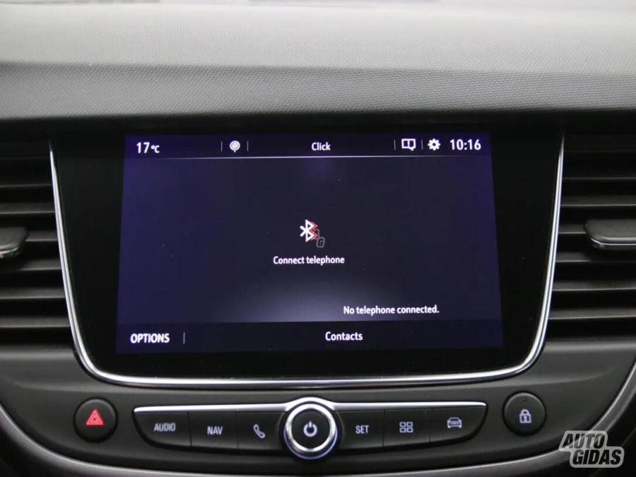 Синий Опель Crossland X 2018 в Вильнюс, объемом двигателя 1.20 л и пробегом 122 тыс. км за 9199 €, фото 24 на AUTOMOTO.COM.LV