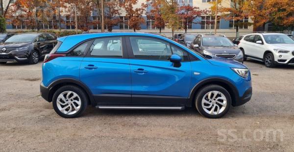 Zils Opel Crossland X 2018 Jelgava, ar dzinēja tilpumu 1.20 L un nobraukumu 0 tūkst. km par 8990 €, foto 6 vietnē AUTOMOTO.COM.LV