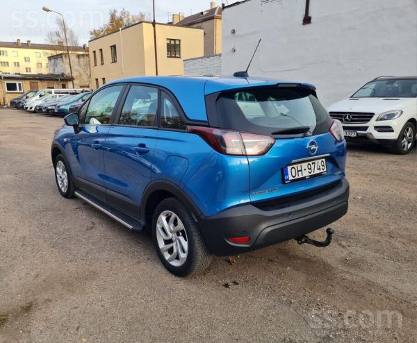 Zils Opel Crossland X 2018 Jelgava, ar dzinēja tilpumu 1.20 L un nobraukumu 0 tūkst. km par 8990 €, foto 8 vietnē AUTOMOTO.COM.LV