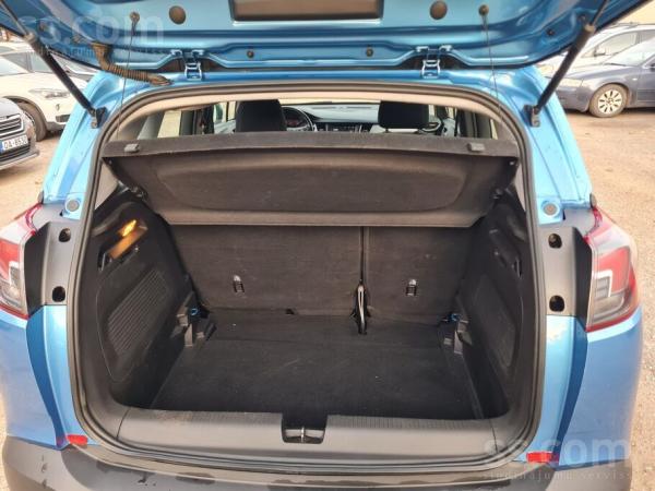 Zils Opel Crossland X 2018 Jelgava, ar dzinēja tilpumu 1.20 L un nobraukumu 0 tūkst. km par 8990 €, foto 10 vietnē AUTOMOTO.COM.LV