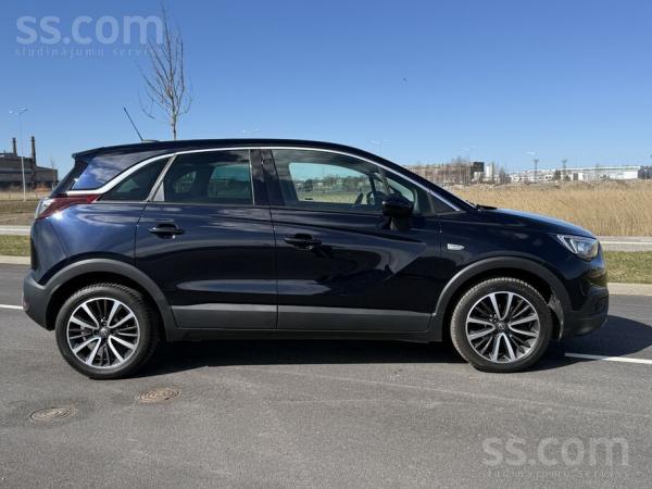 Blue Opel Crossland X 2018 in Liepaja, with an engine capacity of 1.20 L and mileage of 153 thousand km for 6200 €, photo 5 on AUTOMOTO.COM.LV