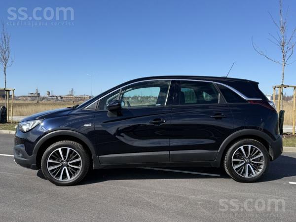 Blue Opel Crossland X 2018 in Liepaja, with an engine capacity of 1.20 L and mileage of 153 thousand km for 6200 €, photo 6 on AUTOMOTO.COM.LV