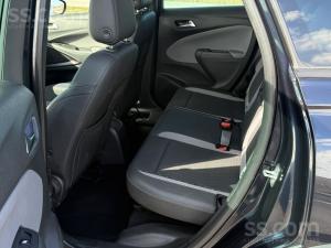 Blue Opel Crossland X 2018 in Liepaja, with an engine capacity of 1.20 L and mileage of 153 thousand km for 6200 €, photo 11 on AUTOMOTO.COM.LV