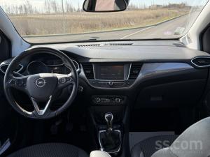 Blue Opel Crossland X 2018 in Liepaja, with an engine capacity of 1.20 L and mileage of 153 thousand km for 6200 €, photo 17 on AUTOMOTO.COM.LV