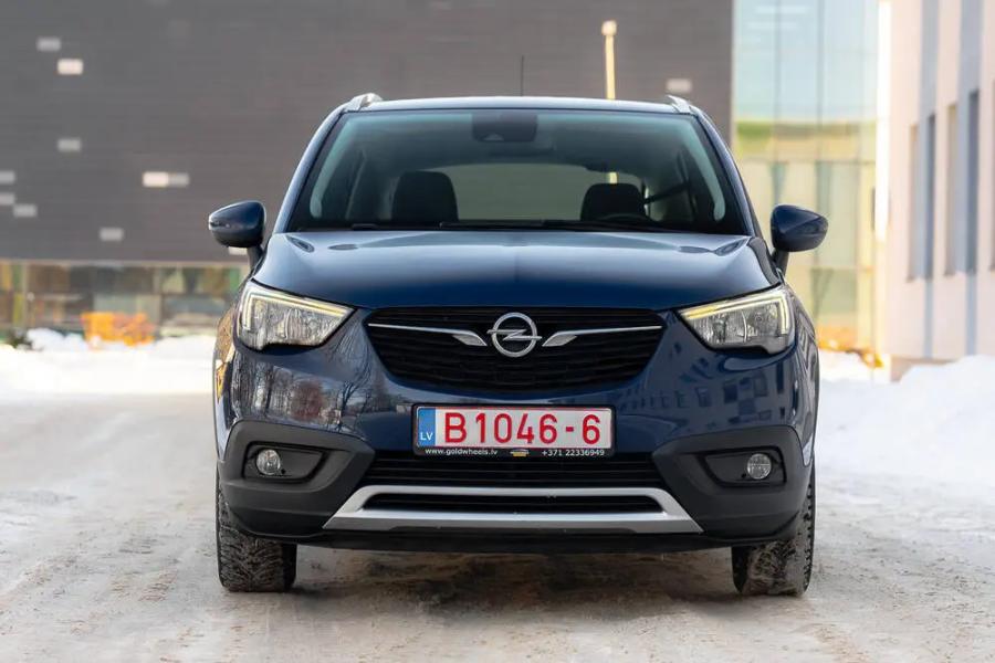 Zils Opel Crossland X 2018 Jelgava, ar dzinēja tilpumu 1.20 L un nobraukumu 125 tūkst. km par 7500 €, foto 4 vietnē AUTOMOTO.COM.LV