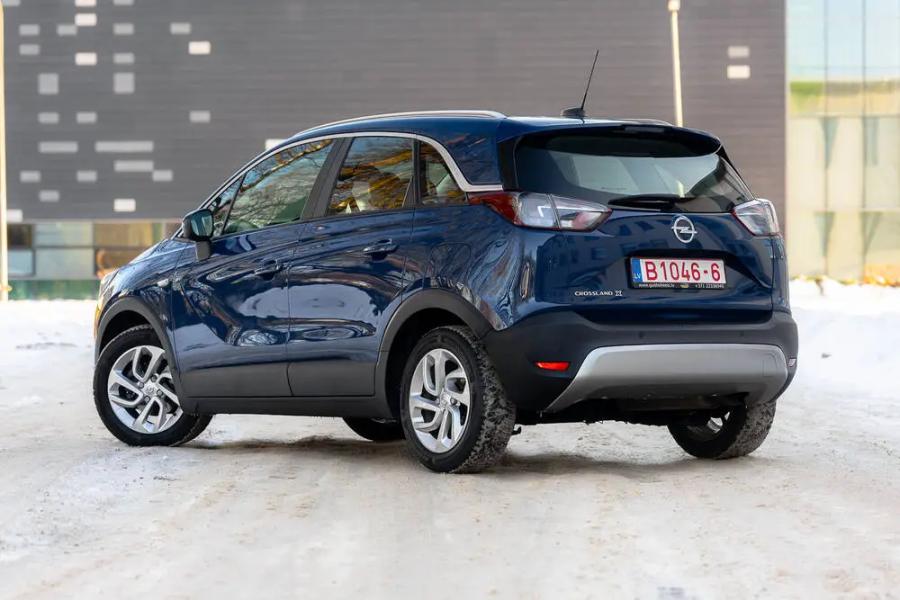 Zils Opel Crossland X 2018 Jelgava, ar dzinēja tilpumu 1.20 L un nobraukumu 125 tūkst. km par 7500 €, foto 5 vietnē AUTOMOTO.COM.LV