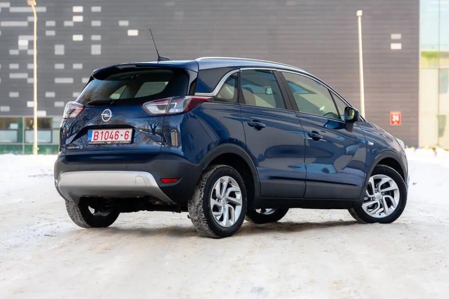 Zils Opel Crossland X 2018 Jelgava, ar dzinēja tilpumu 1.20 L un nobraukumu 125 tūkst. km par 7500 €, foto 6 vietnē AUTOMOTO.COM.LV