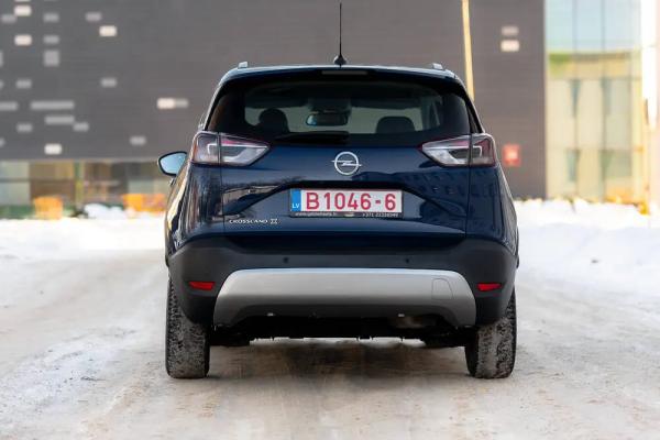 Синий Опель Crossland X 2018 в Елгава, объемом двигателя 1.20 л и пробегом 125 тыс. км за 7500 €, фото 6 на AUTOMOTO.COM.LV