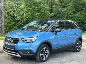 Синий Опель Crossland X 2018 в Валмиера, объемом двигателя 1.20 л и пробегом 0 тыс. км за 8900 €, фото  на AUTOMOTO.COM.LV