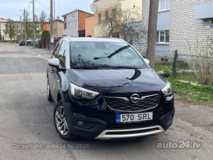 Zils Opel Crossland X 2019 Tallina, ar dzinēja tilpumu 1.20 L un nobraukumu 54 tūkst. km par 12500 €, foto  vietnē AUTOMOTO.COM.LV