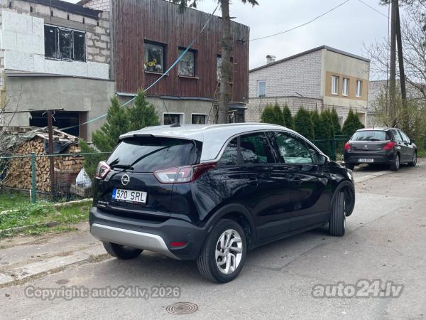 Blue Opel Crossland X 2019 in Tallinn, with an engine capacity of 1.20 L and mileage of 54 thousand km for 12500 €, photo 4 on AUTOMOTO.COM.LV