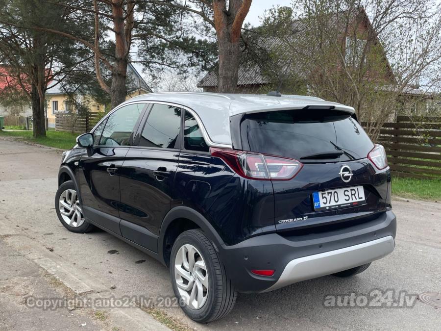 Zils Opel Crossland X 2019 Tallina, ar dzinēja tilpumu 1.20 L un nobraukumu 54 tūkst. km par 12500 €, foto 6 vietnē AUTOMOTO.COM.LV