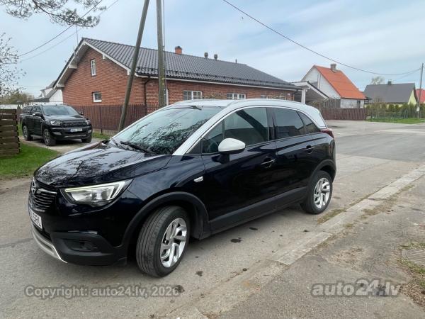 Blue Opel Crossland X 2019 in Tallinn, with an engine capacity of 1.20 L and mileage of 54 thousand km for 12500 €, photo 6 on AUTOMOTO.COM.LV
