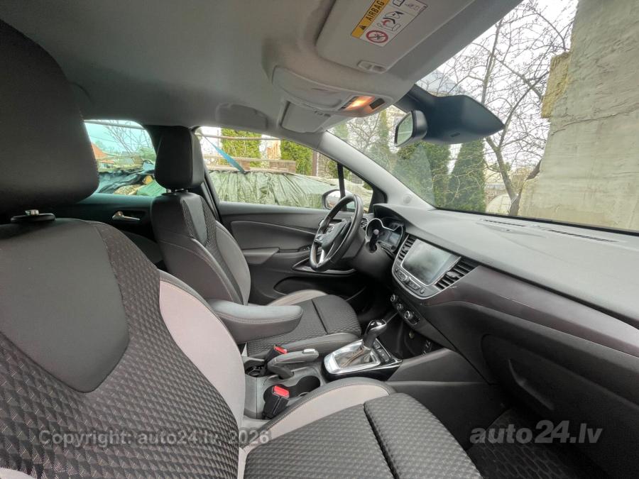 Zils Opel Crossland X 2019 Tallina, ar dzinēja tilpumu 1.20 L un nobraukumu 54 tūkst. km par 12500 €, foto 12 vietnē AUTOMOTO.COM.LV