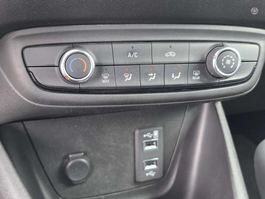 Blue Opel Crossland X 2019 in Taurage, with an engine capacity of 1.50 L and mileage of 180 thousand km for 7200 €, photo 20 on AUTOMOTO.COM.LV