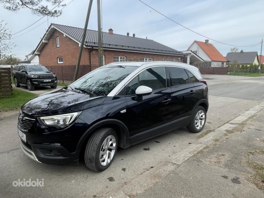Zils Opel Crossland X 2019 Jehvi, ar dzinēja tilpumu 1.20 L un nobraukumu 54 tūkst. km par 12300 €, foto 7 vietnē AUTOMOTO.COM.LV