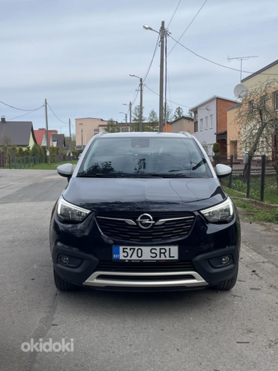 Zils Opel Crossland X 2019 Jehvi, ar dzinēja tilpumu 1.20 L un nobraukumu 54 tūkst. km par 12300 €, foto 8 vietnē AUTOMOTO.COM.LV