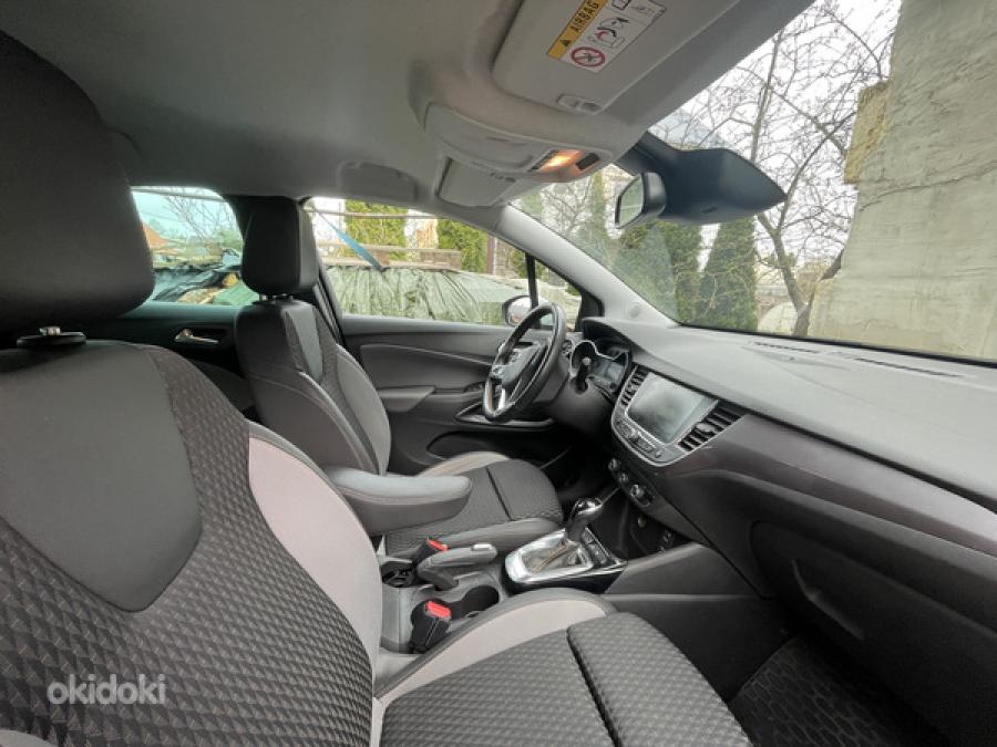 Zils Opel Crossland X 2019 Jehvi, ar dzinēja tilpumu 1.20 L un nobraukumu 54 tūkst. km par 12300 €, foto 12 vietnē AUTOMOTO.COM.LV