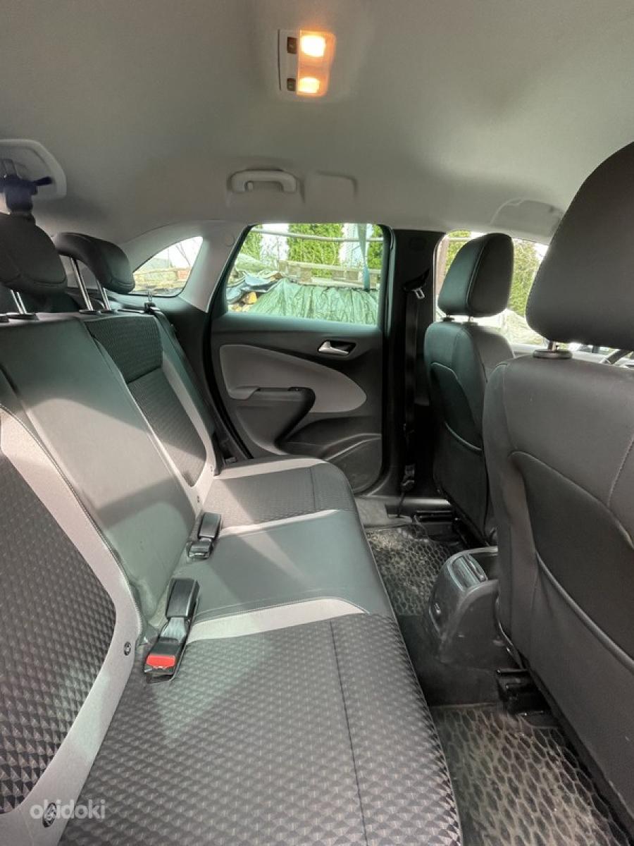Zils Opel Crossland X 2019 Jehvi, ar dzinēja tilpumu 1.20 L un nobraukumu 54 tūkst. km par 12300 €, foto 23 vietnē AUTOMOTO.COM.LV