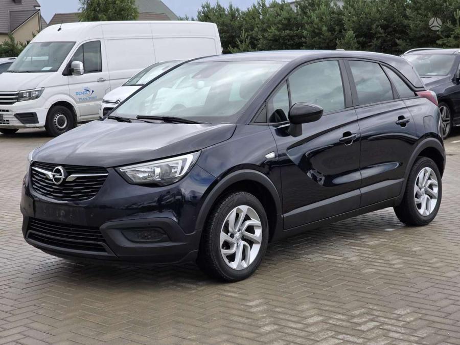 Zils Opel Crossland X 2019 Tauragė, ar dzinēja tilpumu 1.50 L un nobraukumu 180 tūkst. km par 6950 €, foto 1 vietnē AUTOMOTO.COM.LV