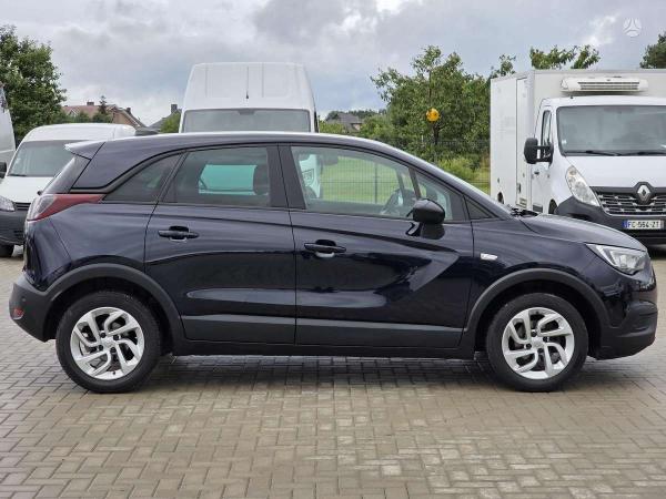 Blue Opel Crossland X 2019 in Taurage, with an engine capacity of 1.50 L and mileage of 180 thousand km for 6950 €, photo 7 on AUTOMOTO.COM.LV