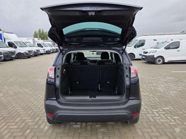 Blue Opel Crossland X 2019 in Taurage, with an engine capacity of 1.50 L and mileage of 180 thousand km for 6950 €, photo 10 on AUTOMOTO.COM.LV