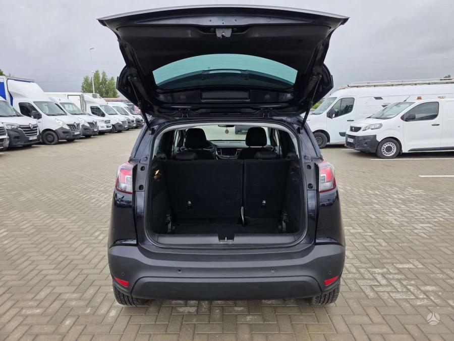 Zils Opel Crossland X 2019 Tauragė, ar dzinēja tilpumu 1.50 L un nobraukumu 180 tūkst. km par 6950 €, foto 11 vietnē AUTOMOTO.COM.LV