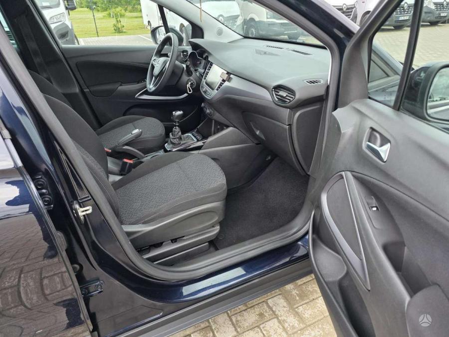 Zils Opel Crossland X 2019 Tauragė, ar dzinēja tilpumu 1.50 L un nobraukumu 180 tūkst. km par 6950 €, foto 13 vietnē AUTOMOTO.COM.LV