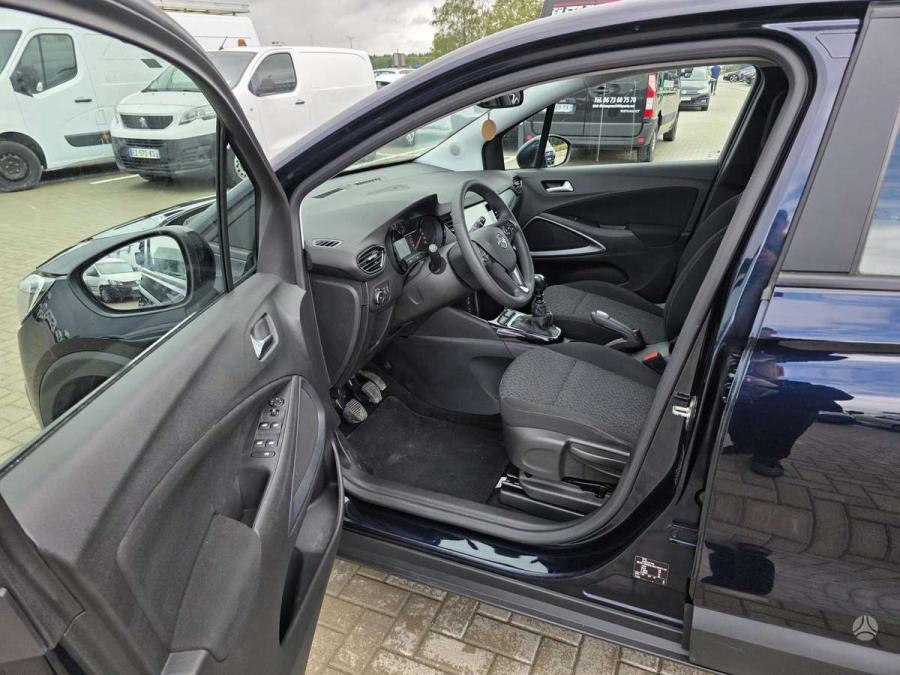 Zils Opel Crossland X 2019 Tauragė, ar dzinēja tilpumu 1.50 L un nobraukumu 180 tūkst. km par 6950 €, foto 19 vietnē AUTOMOTO.COM.LV