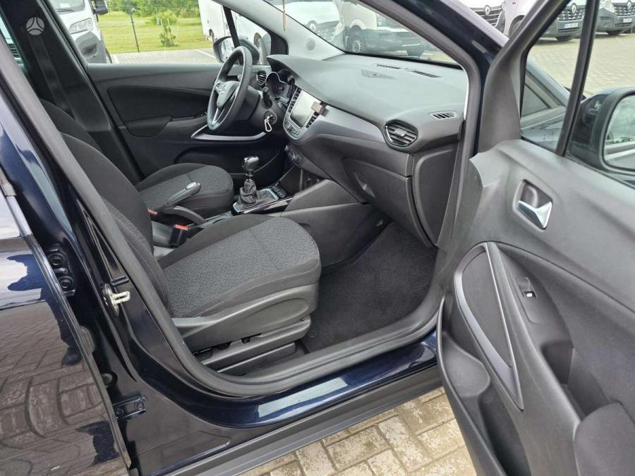 Синий Опель Crossland X 2019 в Таураге, объемом двигателя 1.50 л и пробегом 180 тыс. км за 6600 €, фото 11 на AUTOMOTO.COM.LV
