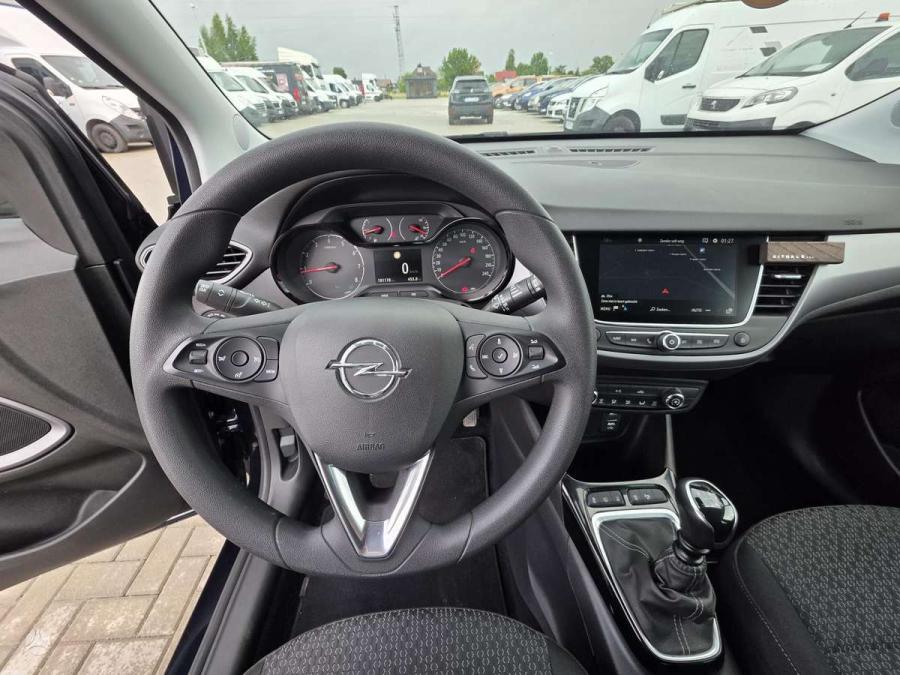 Синий Опель Crossland X 2019 в Таураге, объемом двигателя 1.50 л и пробегом 180 тыс. км за 6600 €, фото 15 на AUTOMOTO.COM.LV
