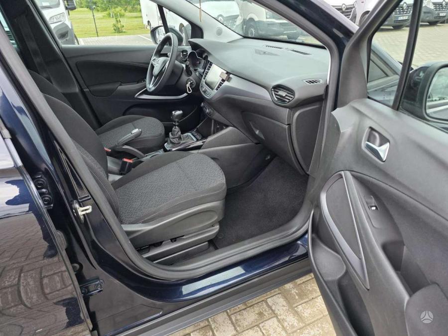 Синий Опель Crossland X 2019 в Таураге, объемом двигателя 1.50 л и пробегом 180 тыс. км за 6200 €, фото 13 на AUTOMOTO.COM.LV