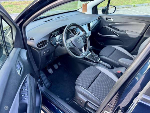 Zils Opel Crossland X 2020 Kauņa, ar dzinēja tilpumu 1.50 L un nobraukumu 261 tūkst. km par 8990 €, foto 10 vietnē AUTOMOTO.COM.LV
