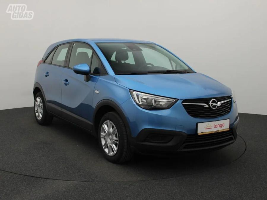Blue Opel Crossland X 2020 in Vilnius, with an engine capacity of 1.20 L and mileage of 113 thousand km for 9499 €, photo 11 on AUTOMOTO.COM.LV