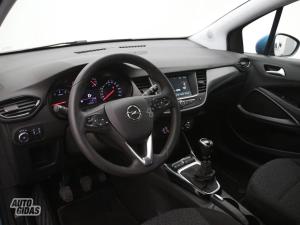 Blue Opel Crossland X 2020 in Vilnius, with an engine capacity of 1.20 L and mileage of 113 thousand km for 9499 €, photo 17 on AUTOMOTO.COM.LV