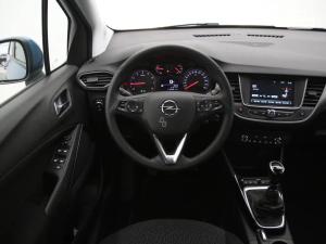 Blue Opel Crossland X 2020 in Vilnius, with an engine capacity of 1.20 L and mileage of 113 thousand km for 9499 €, photo 18 on AUTOMOTO.COM.LV